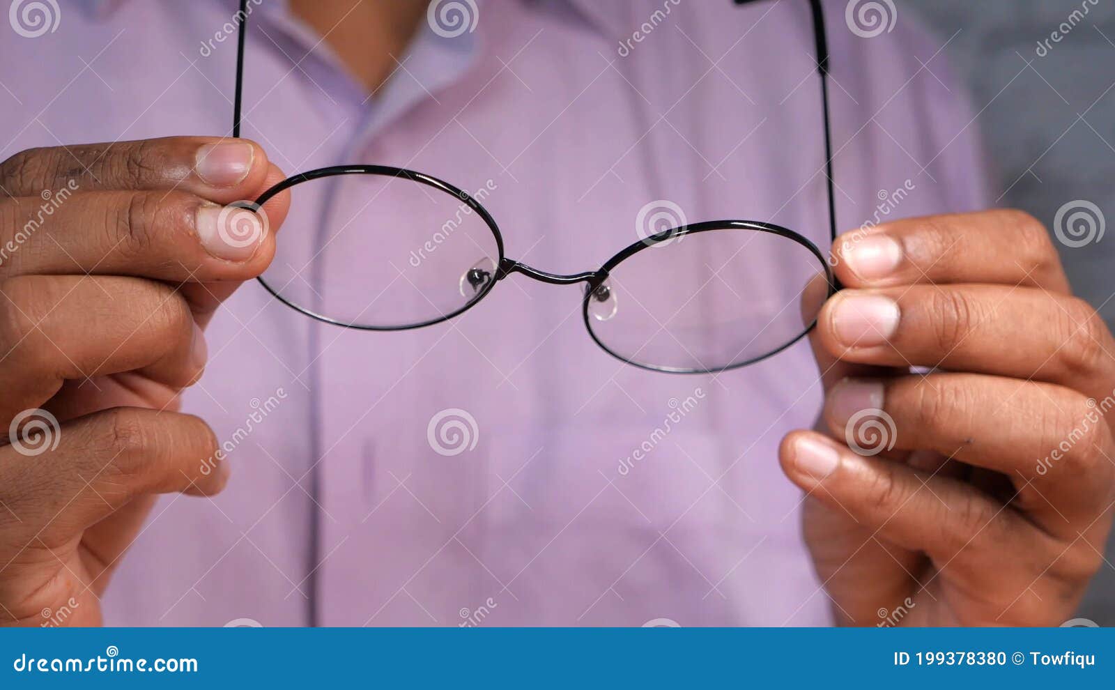 Close Up of Man Hand Holding Eyeglass in Dark. Stock Footage - Video of ...