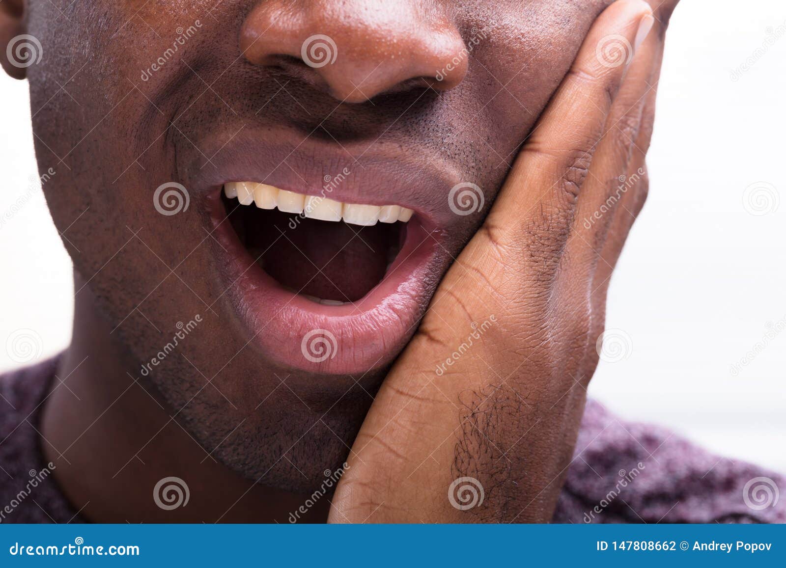 Man Having Toothache stock photo. Image of patient, healthcare - 147808662