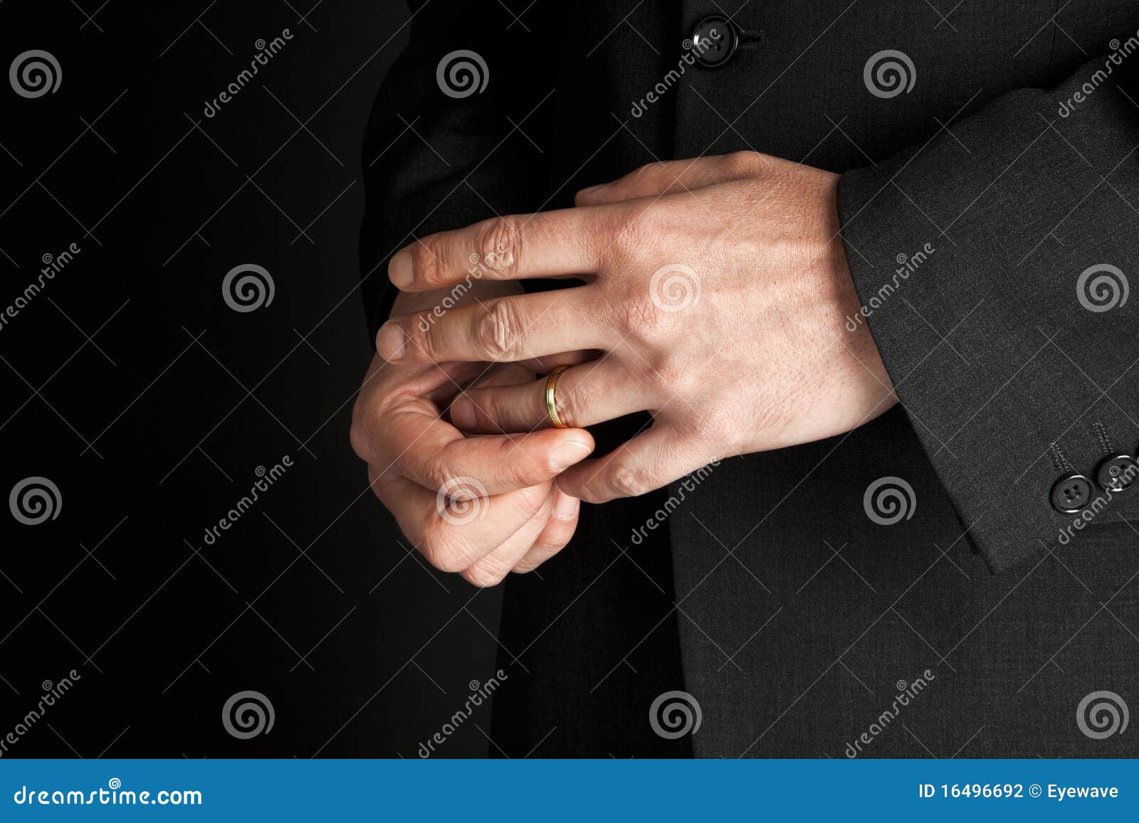 Close Up of Man S Hands Removing Wedding Ring Stock Photo - Image of ...