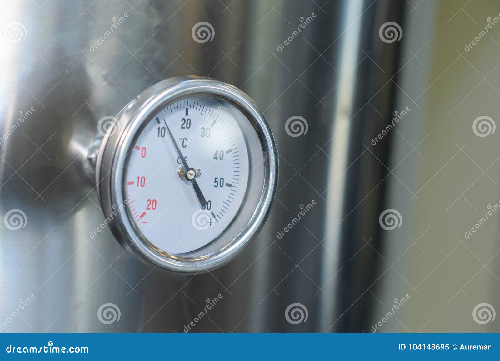 Close Up Manometer in Factory Stock Image - Image of machine, indicator ...