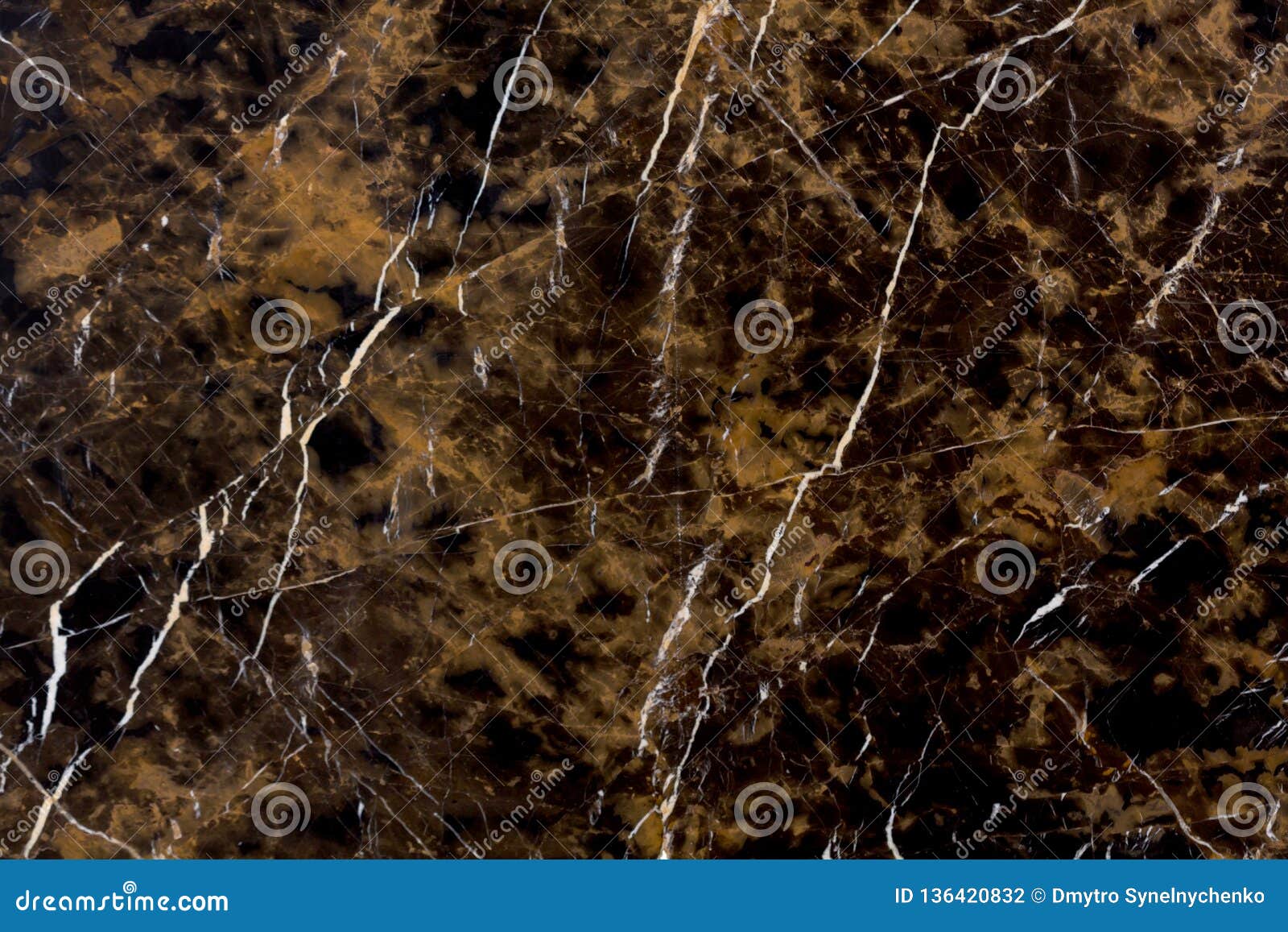 Close Up of Marble Pattern with Veins Useful As Background or Te Stock ...