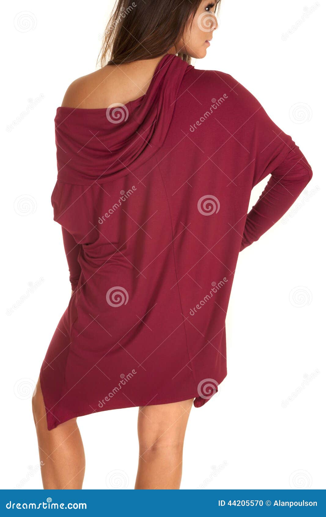 Close up of a maroon back stock photo. Image of dress - 44205570