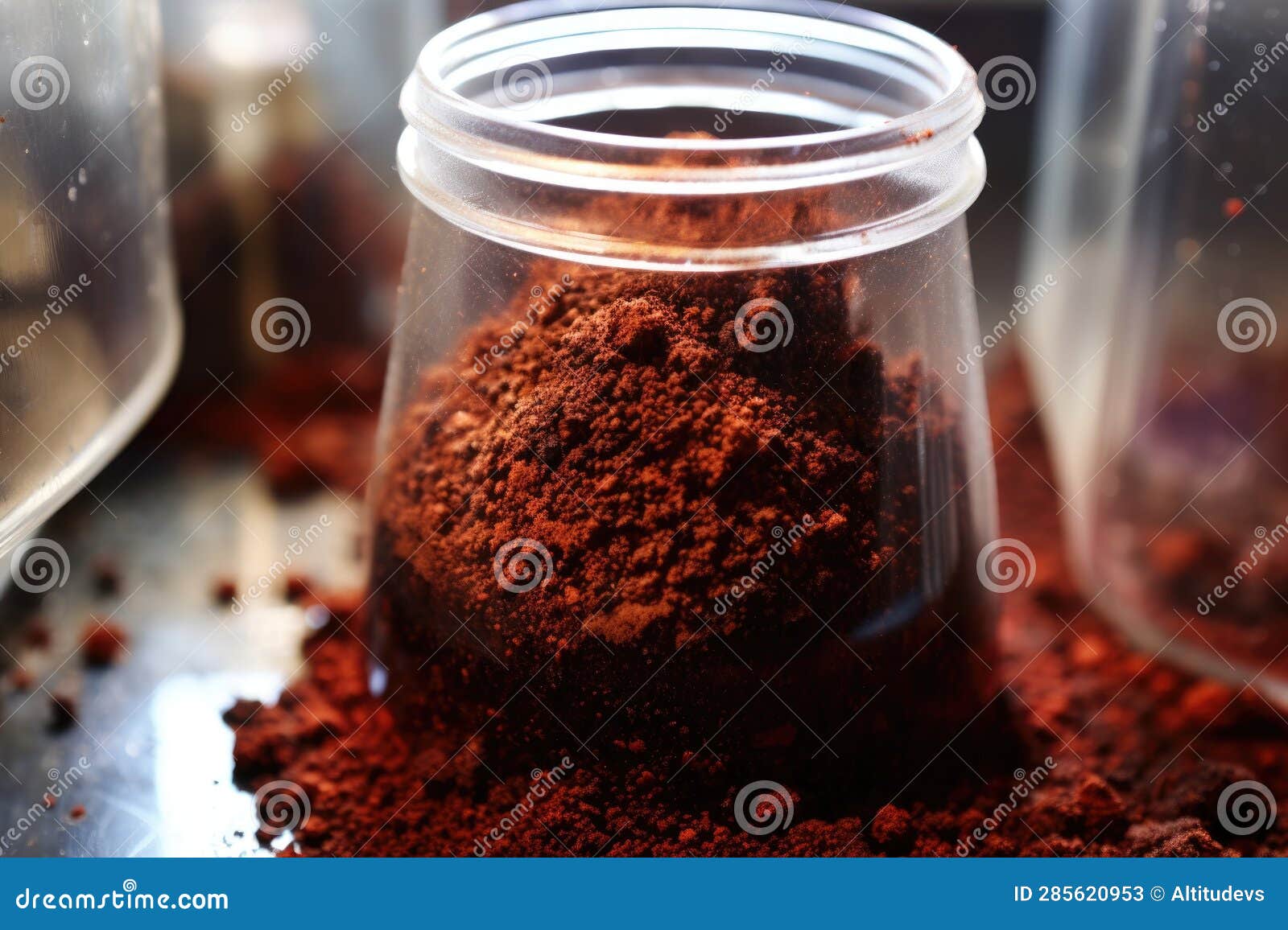 Close-up of Mars Soil Sample in Laboratory Setting Stock Image - Image ...
