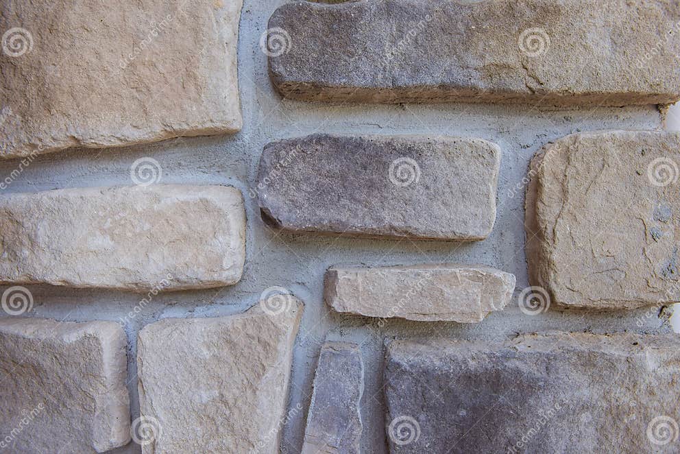 Close up of rough bricks stock image. Image of block - 122927737