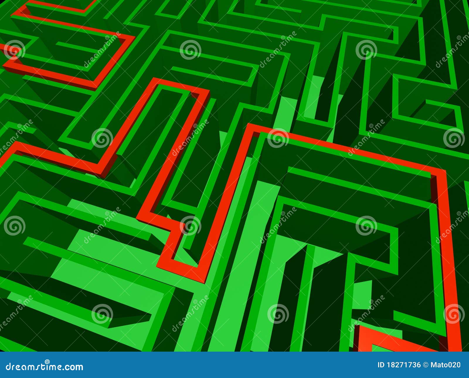 Close-up of the maze stock illustration. Illustration of maze - 18271736