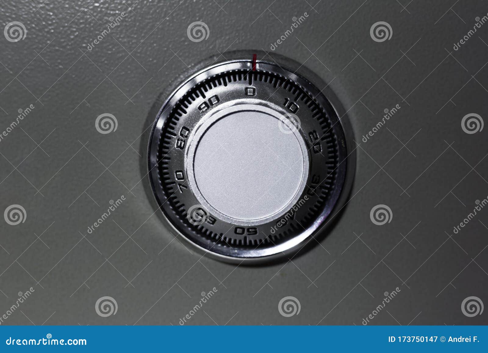 Close-up of Mechanical Code Lock, of Metal Safe. Stock Image - Image of ...