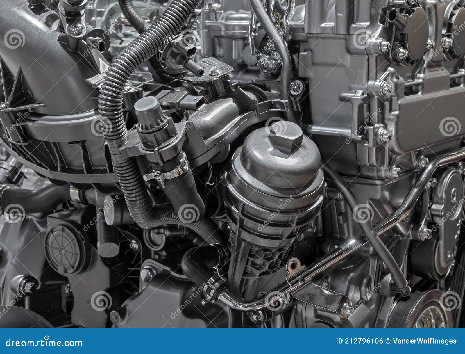 Close Up On Mechanics Of A Fire Truck. Industrial, Valves, Mechanics ...