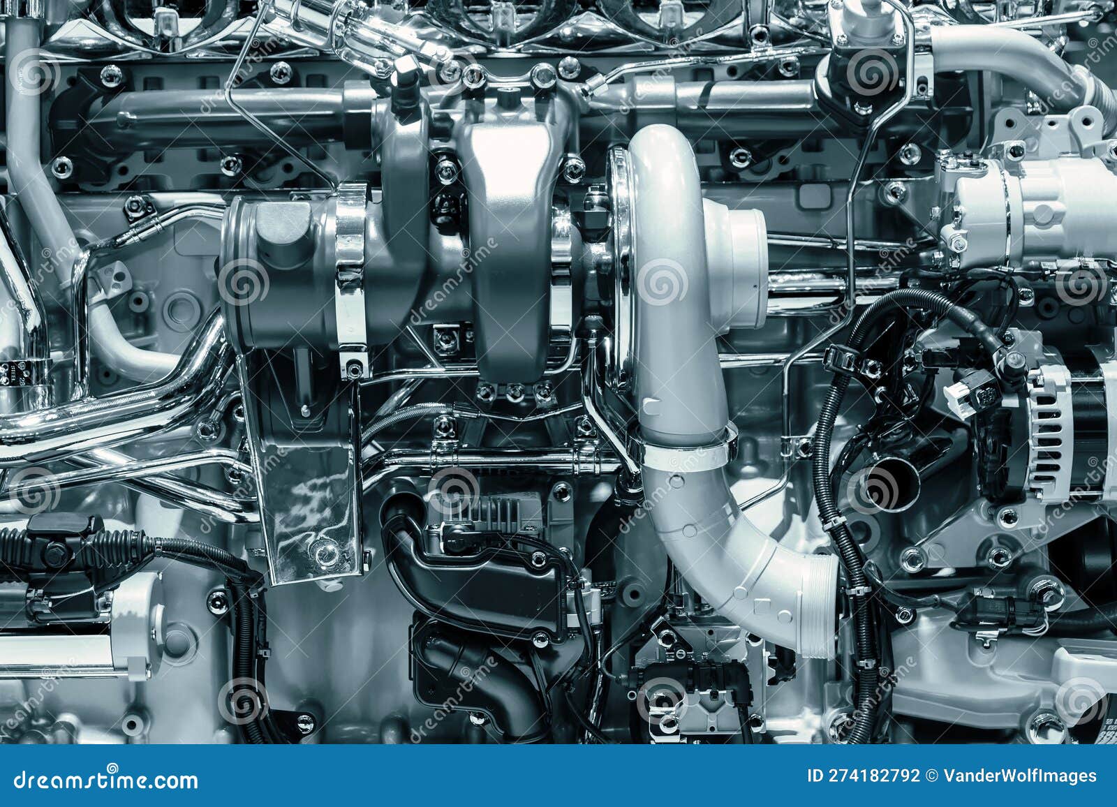 Close Up of the Mechanics of a Engine Stock Photo - Image of detail ...