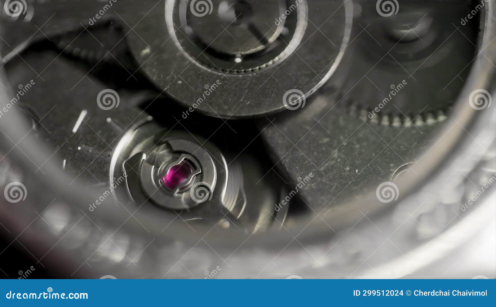 Close-up of the Mechanism of an Automatic Watch. Stock Footage - Video ...