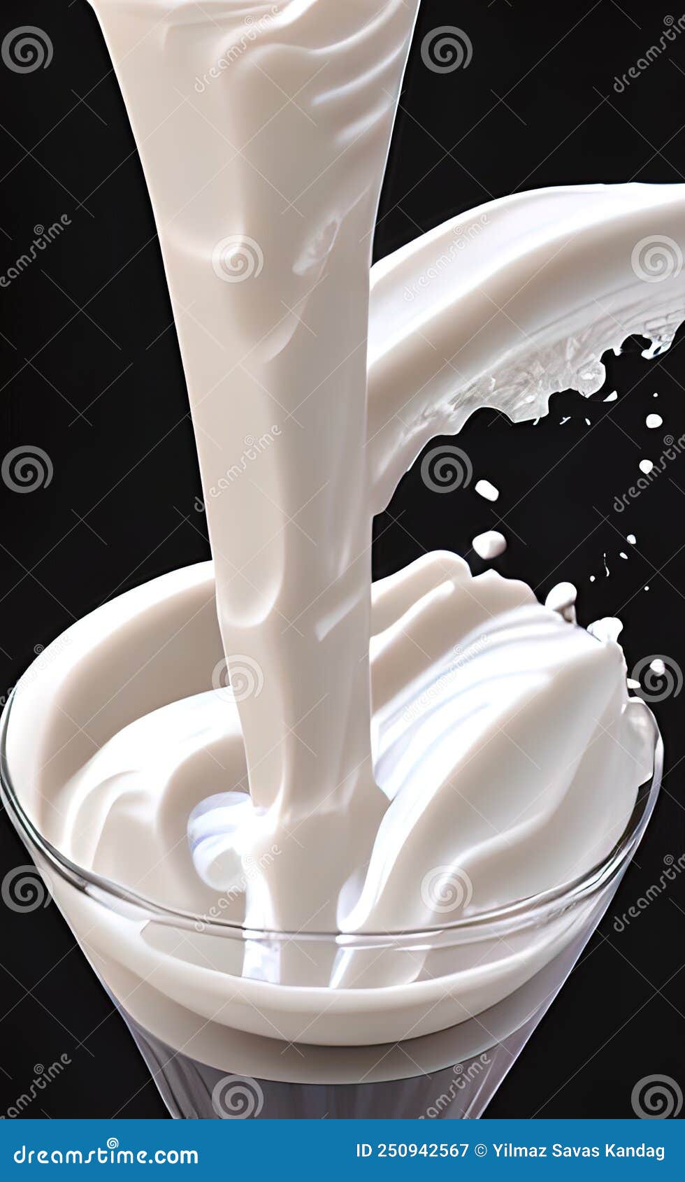 Melted White Chocolate Dripping Stock Image - Image of dripping ...