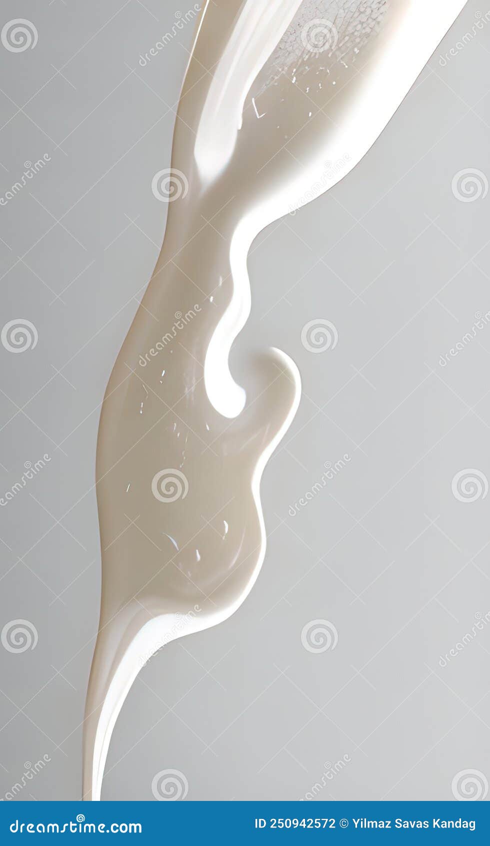 Melted White Chocolate Dripping Stock Photo - Image of leaking, bitter ...
