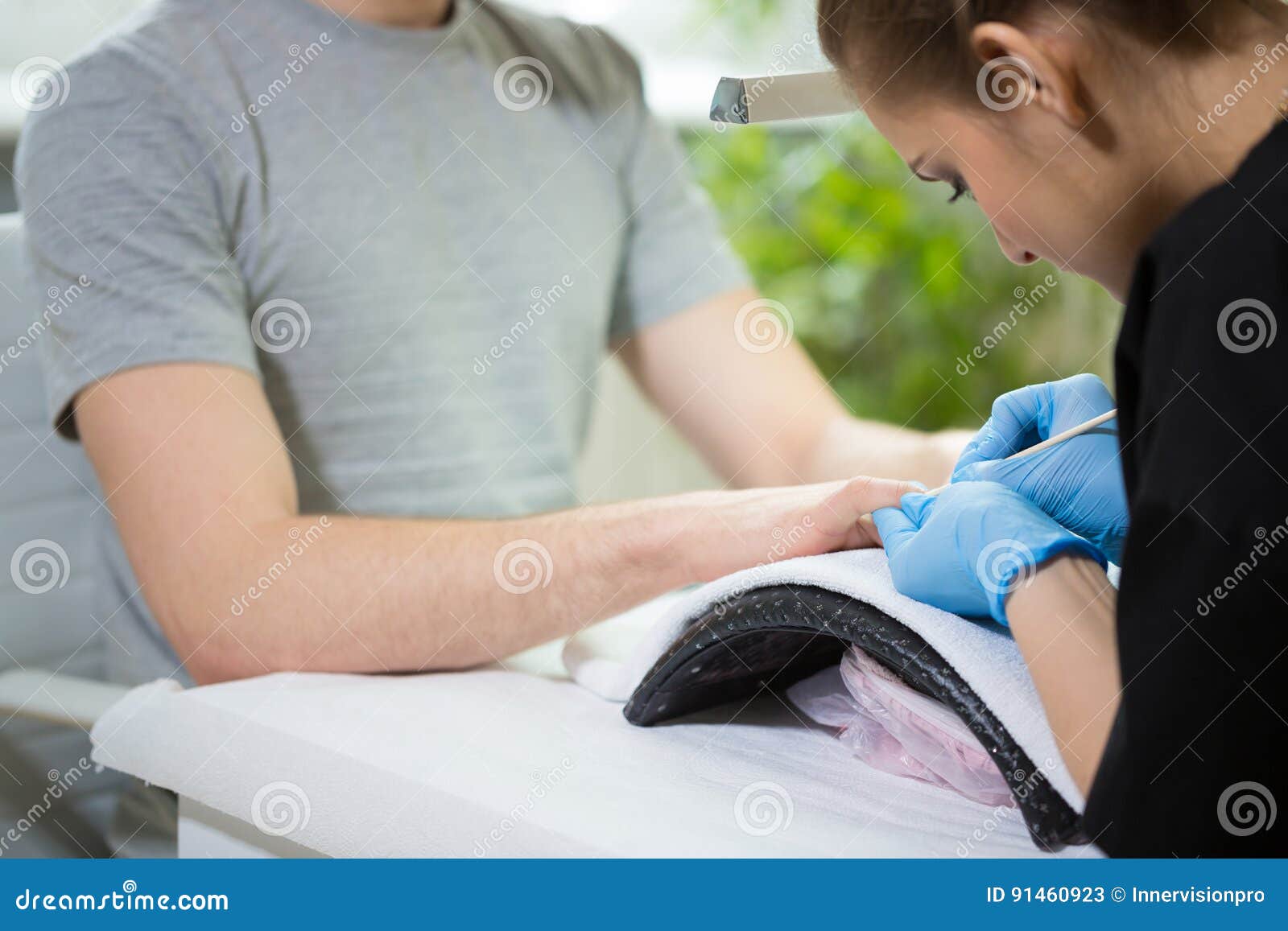 Close up of men`s manicure stock image. Image of lifestyle - 91460923