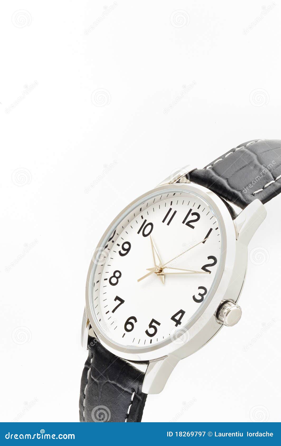 Close-up of men s watch stock image. Image of instrument - 18269797