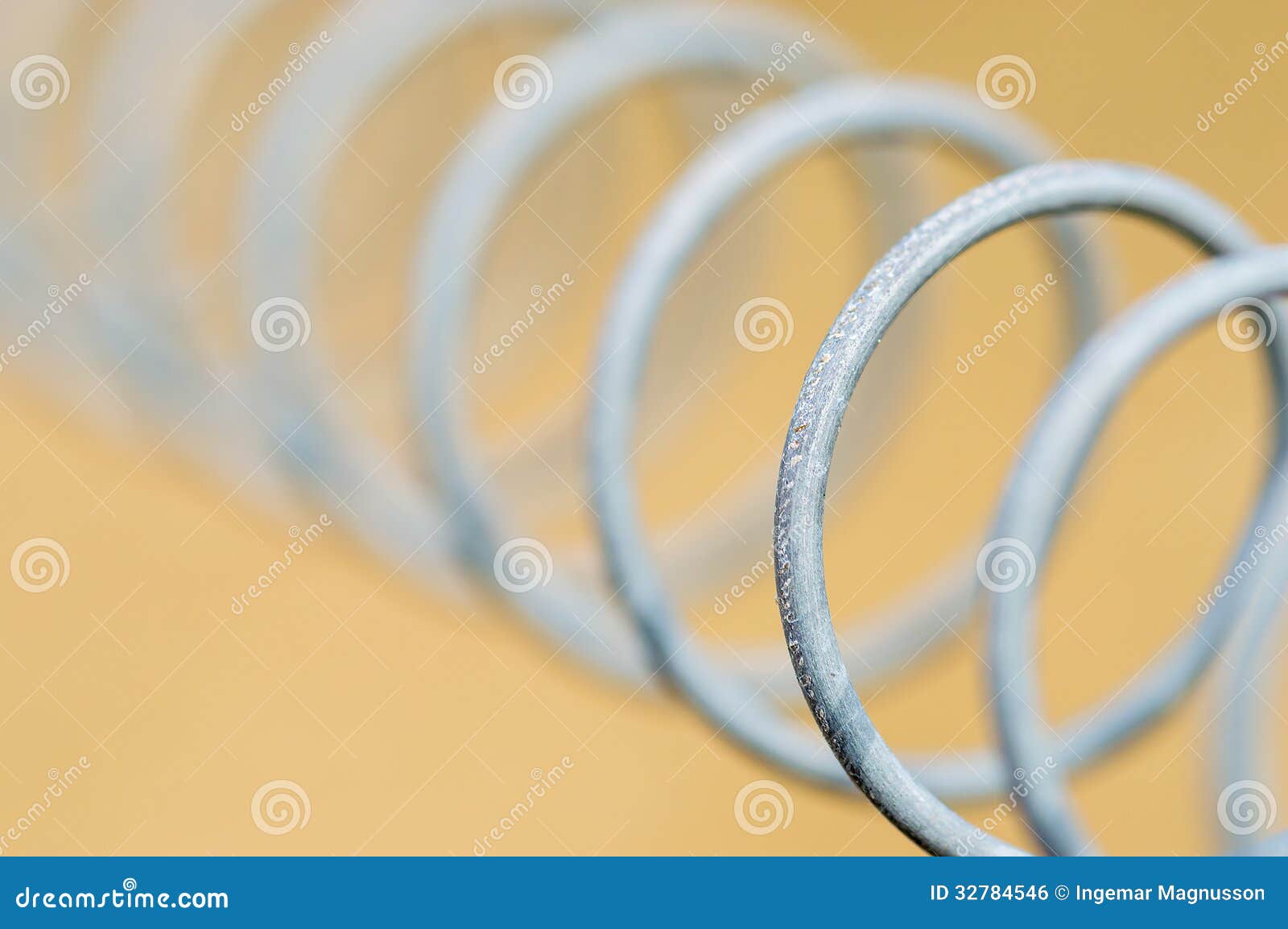 Close up of metal coil stock photo. Image of wire, iron - 32784546