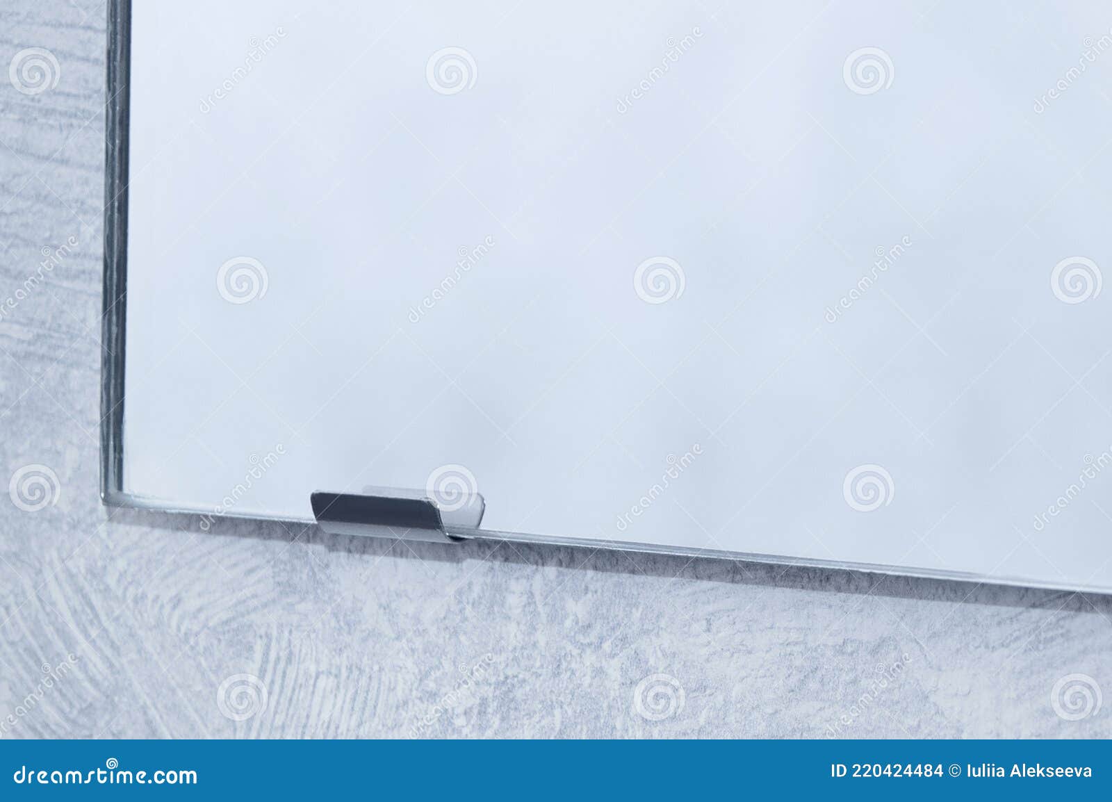 Close-up of Metal Decorative Fastener for Mirror on the Wall Stock ...