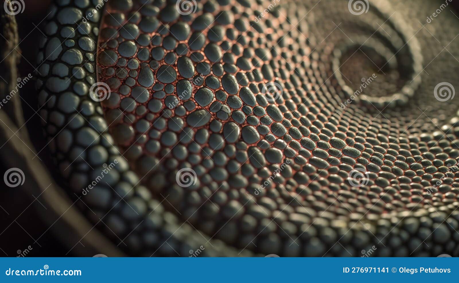 A Close Up of a Metal Object with a Circular Design Stock Illustration ...