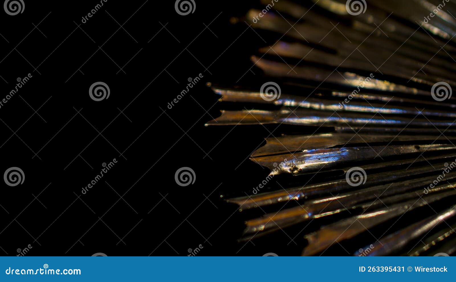 Close Up of Metal Texture for a Luxury and High End Feel and Mood Stock ...