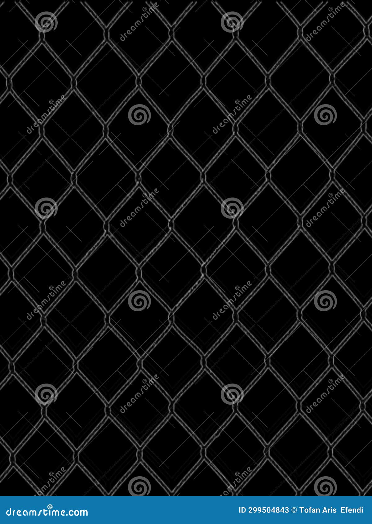 Close-up of Metal Wire Mesh Fence with Grid Pattern Stock Illustration ...