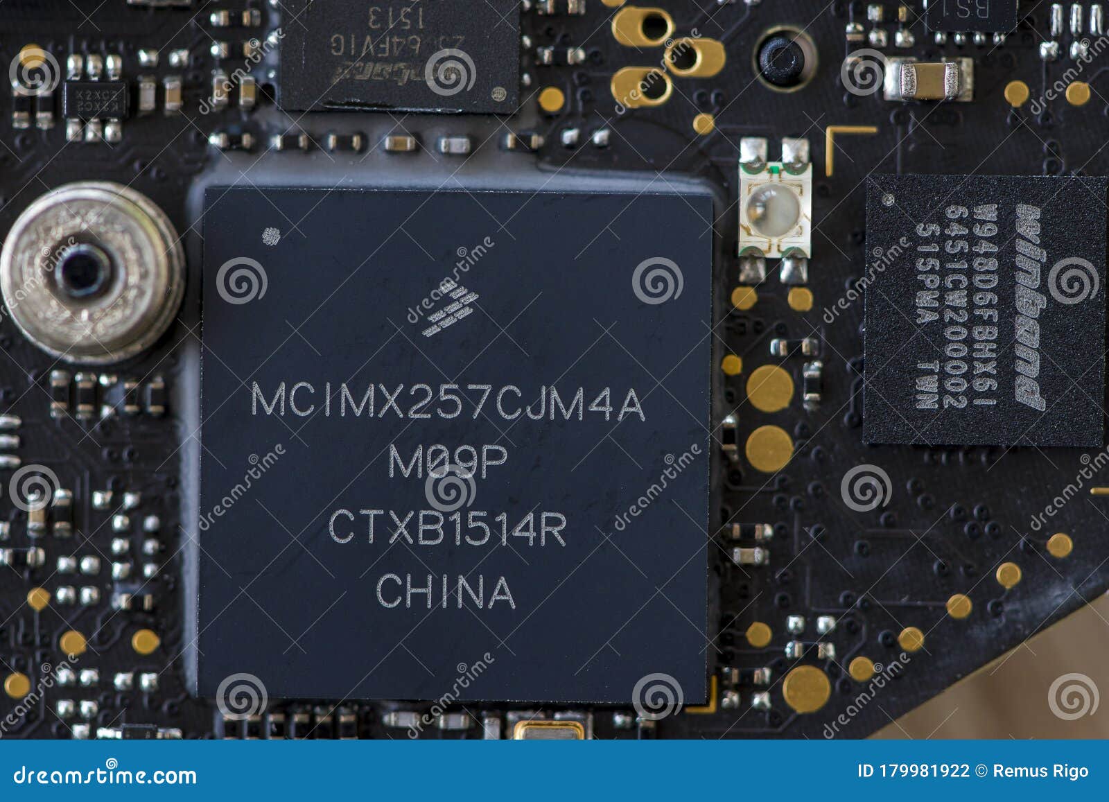Close-up of a Microprocessor Editorial Photography - Image of ...