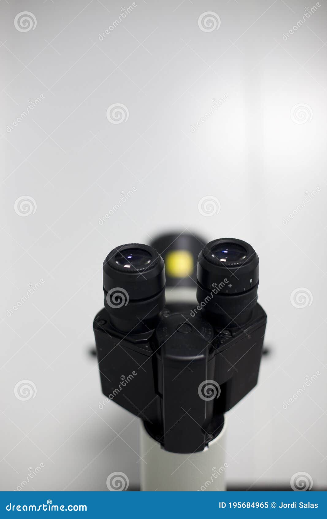 Microscope Lenses in a Laboratory Stock Image - Image of covid19 ...