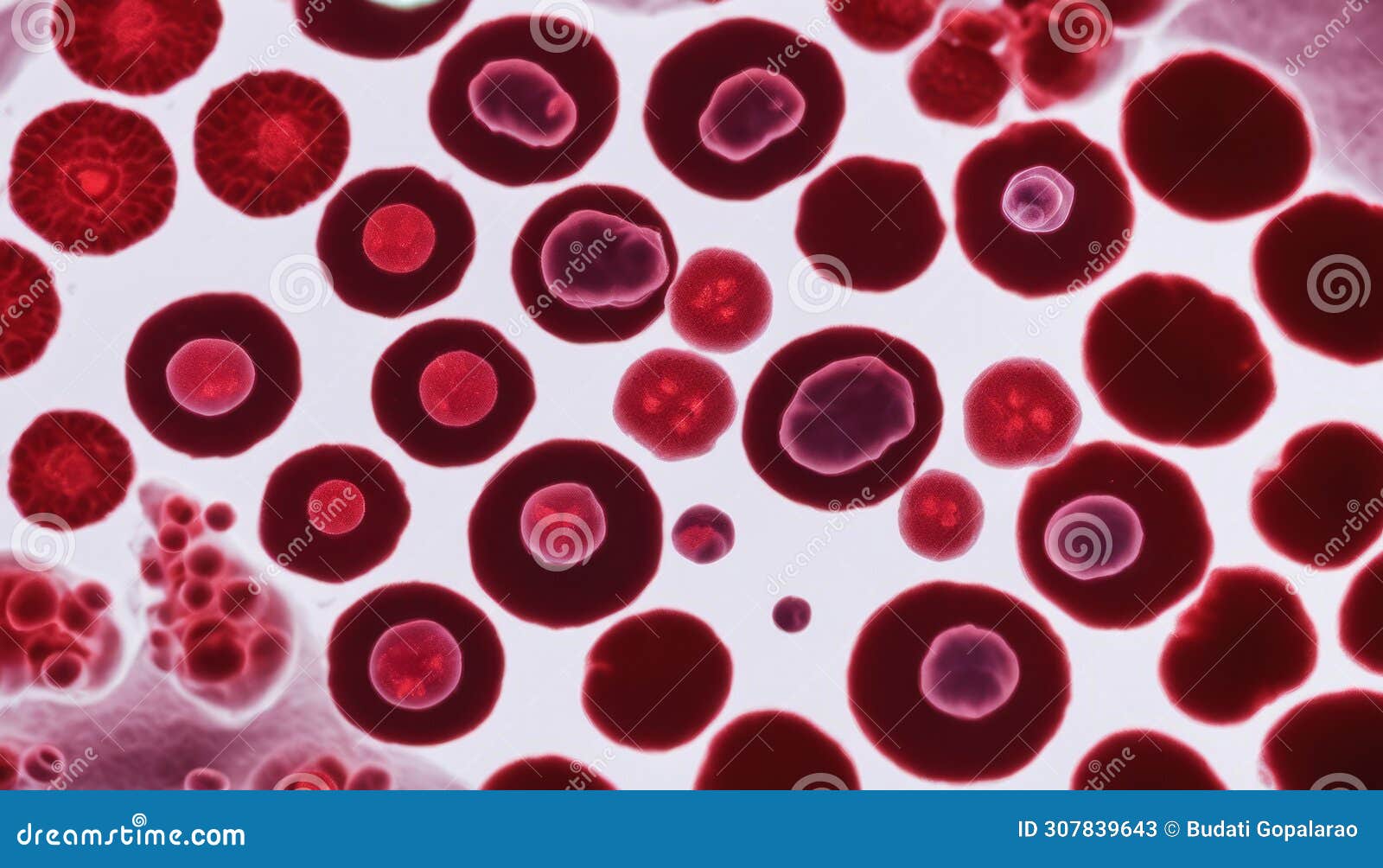 Microscopic Marine Life Under The Microscope Royalty-Free Stock Image ...