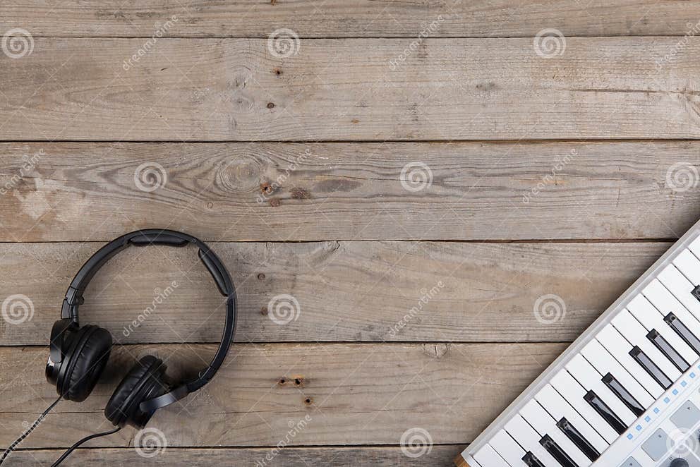 Close Up of MIDI Controller Volume Fader, Knob and Keys. Stock Photo ... Close Up of MIDI Controller Volume Fader, Knob and Keys. Stock Photo ...