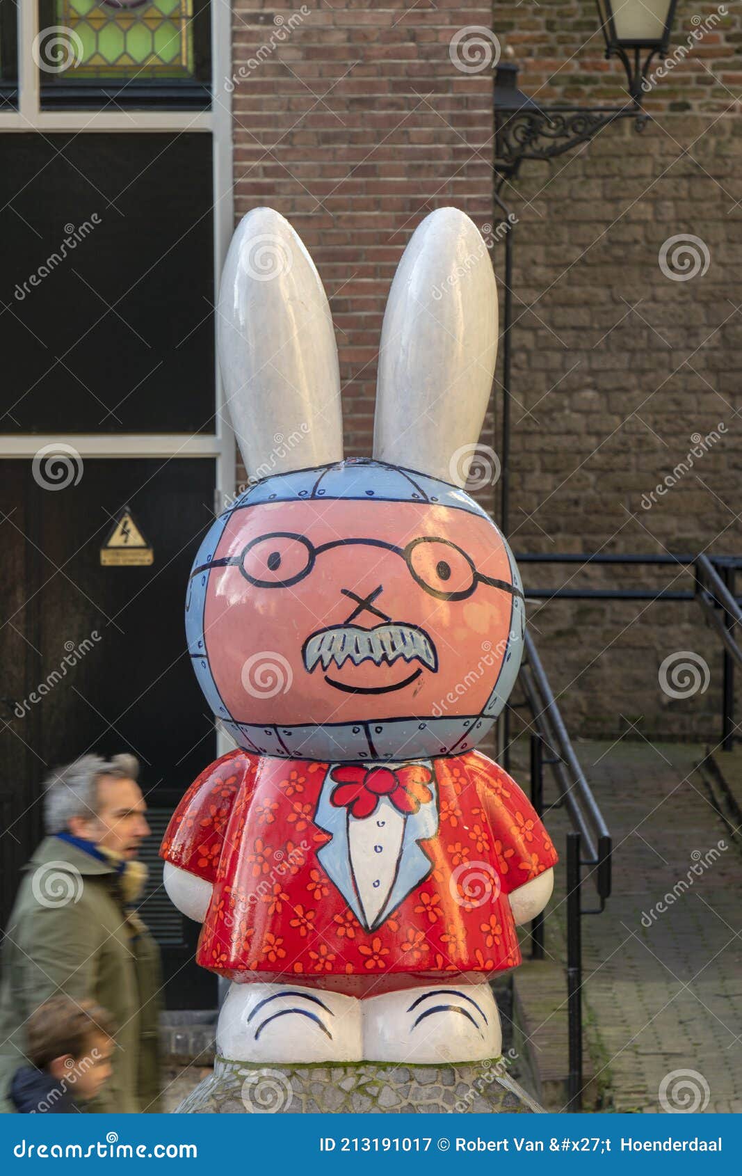 Close Up Miffy Statue at Utrecht the Netherlands 27-12-2019 Editorial ...