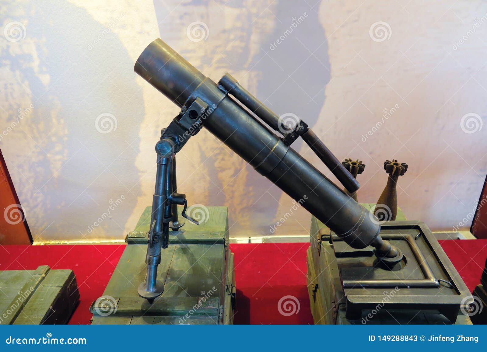 Mine thrower editorial stock photo. Image of relic, thrower - 149288843
