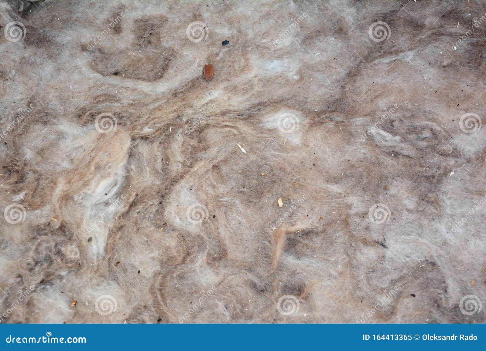 Close Up On Mineral Wool Texture Background Thermal Insuation Royalty ...