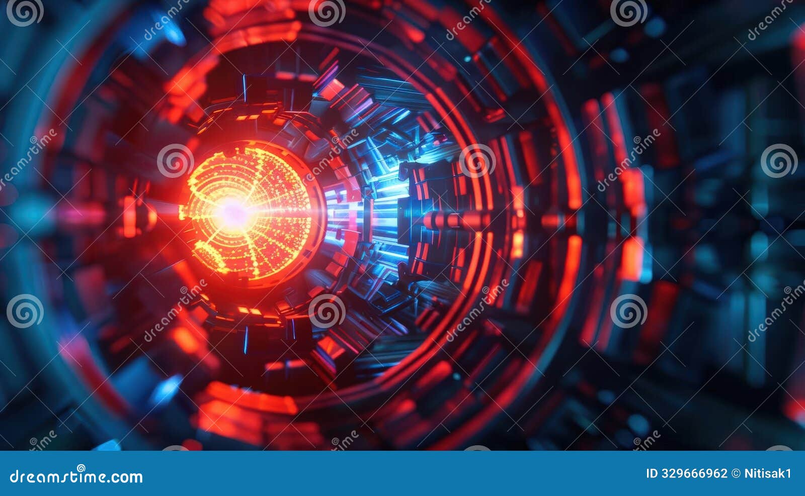 Closeup Minimal Style of Simplified Diagram of a Hyperloop ...