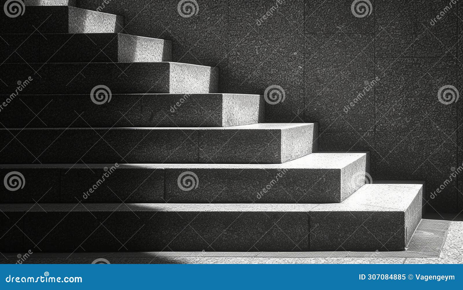 Close-up of Minimalist Architectural Stairs with Textured Concrete ...