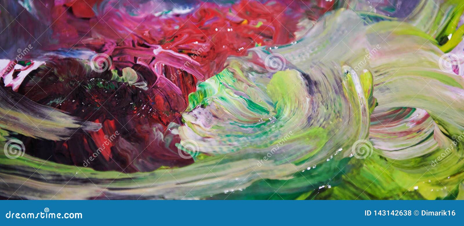 Close up of mixed paint stock photo. Image of colour - 143142638