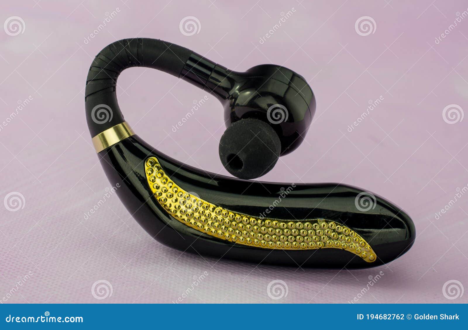 Close-up of Mobile Handsfree Bluetooth Device Stock Photo - Image of ...