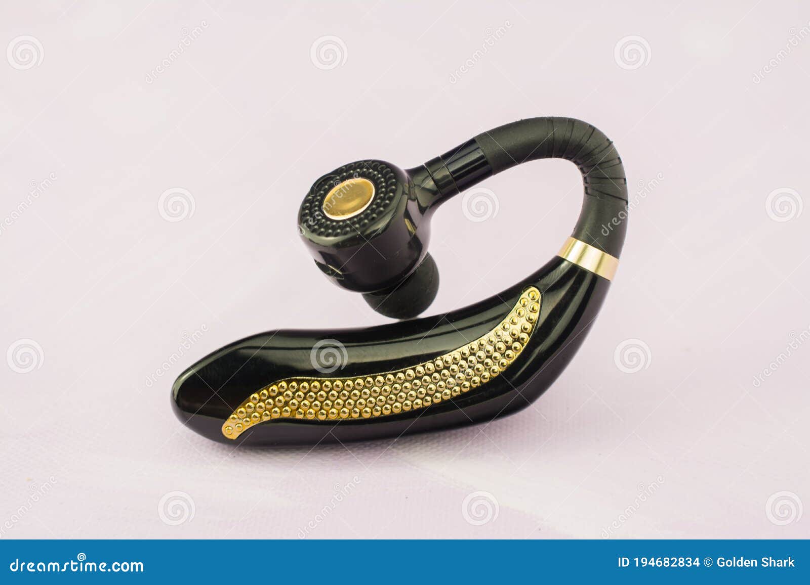 Close-up of Mobile Handsfree Bluetooth Device Stock Photo - Image of ...