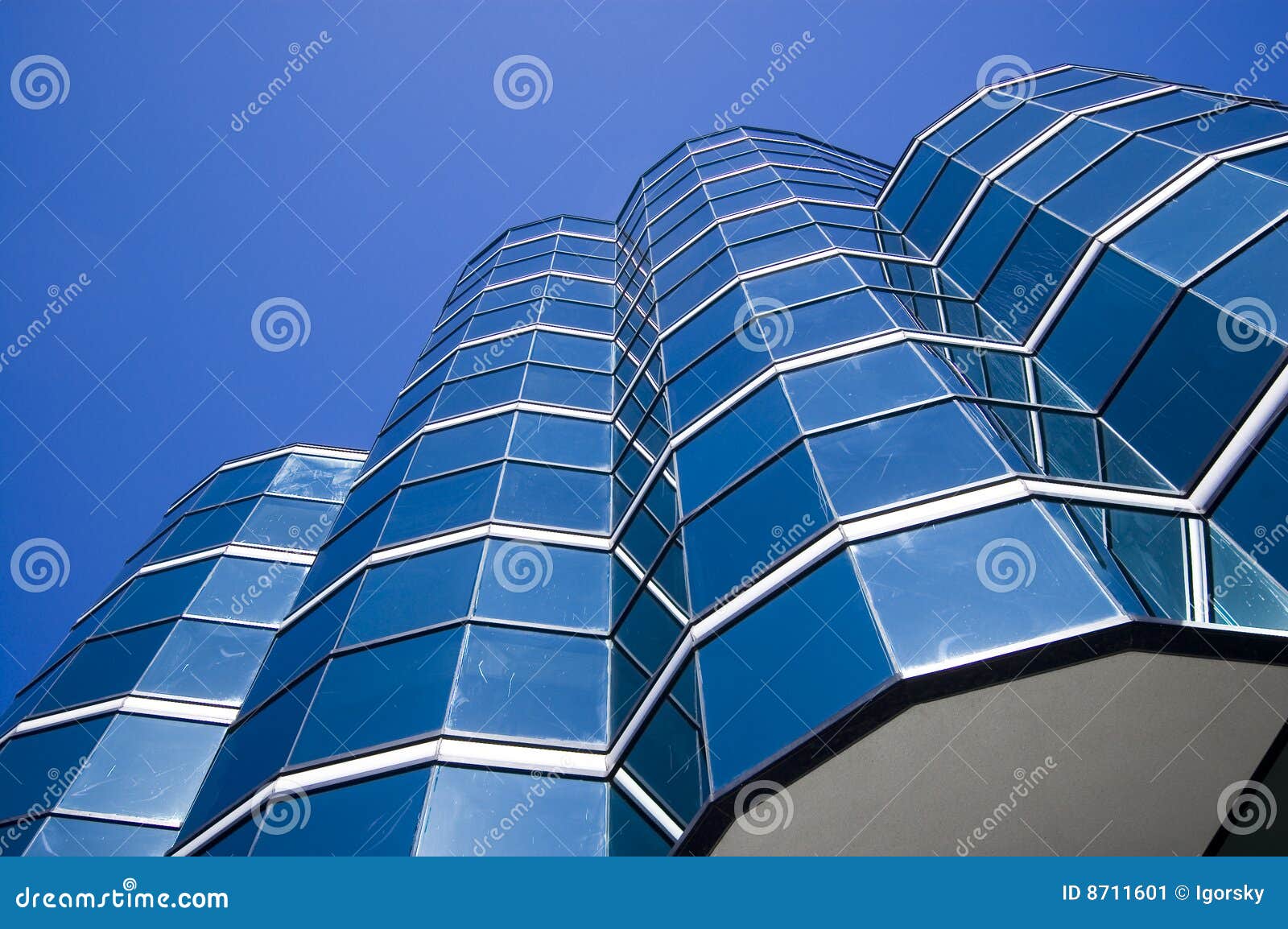 Close Up of Modern Building Stock Image - Image of business, clear: 8711601