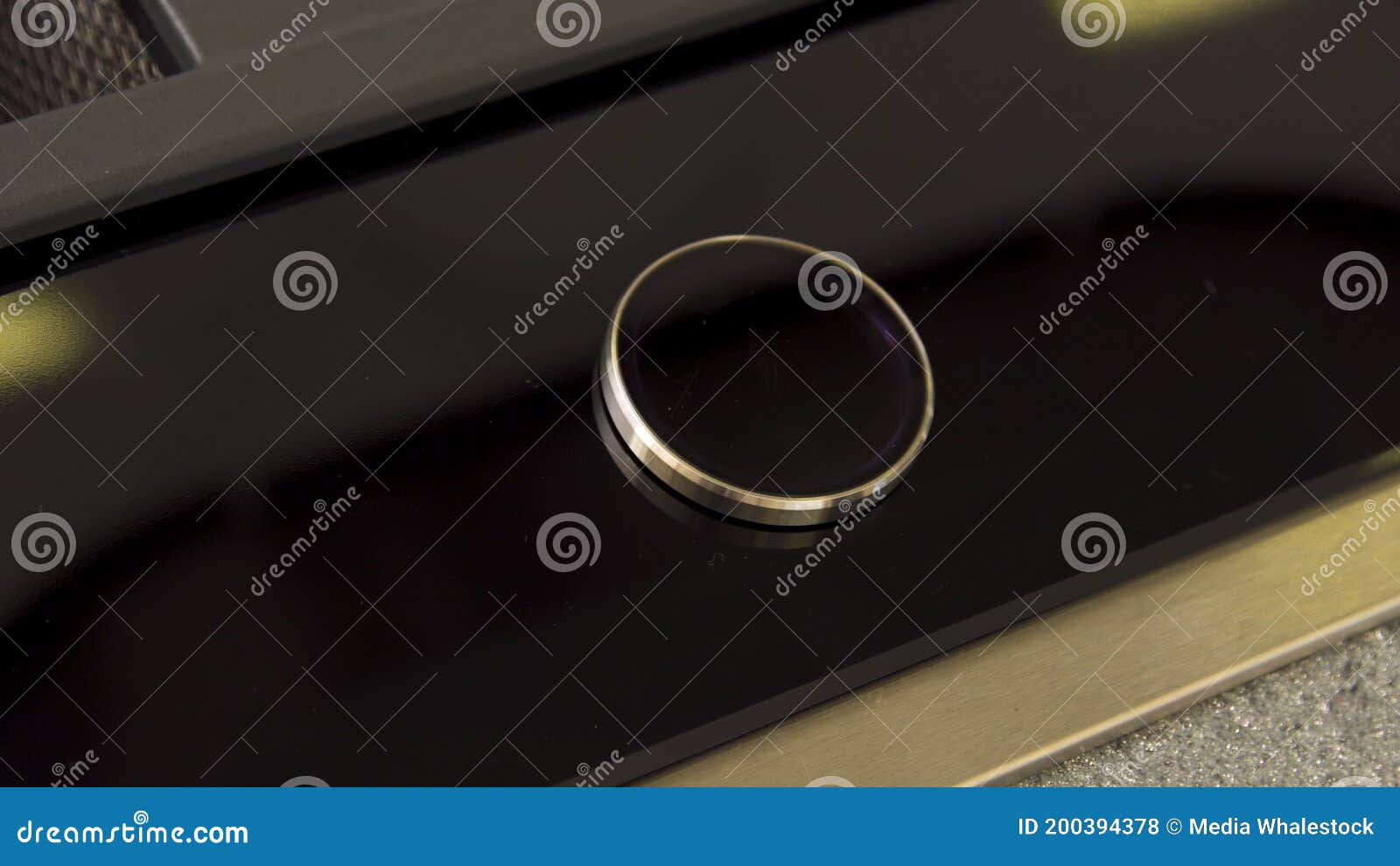 Close Up of a Modern Induction Stove Control Panel. Household Utensils ...
