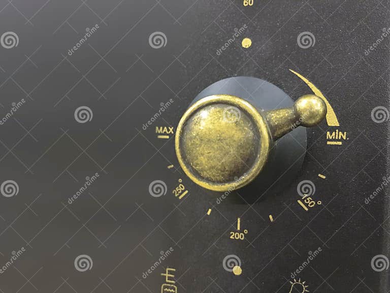 Close Up of Modern Microwave Control Panel, Knob and Modes Stock Image ...