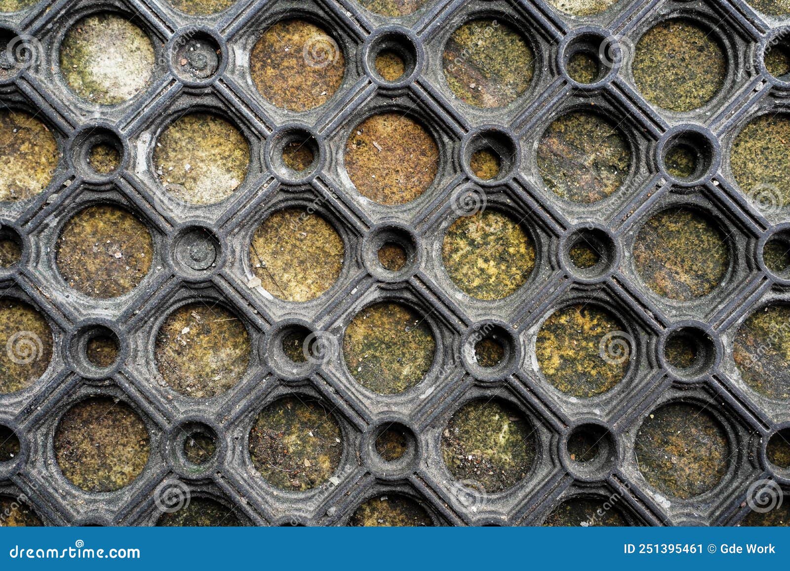 Close Up Modern Rubber Mat Pattern Stock Image - Image of plain ...