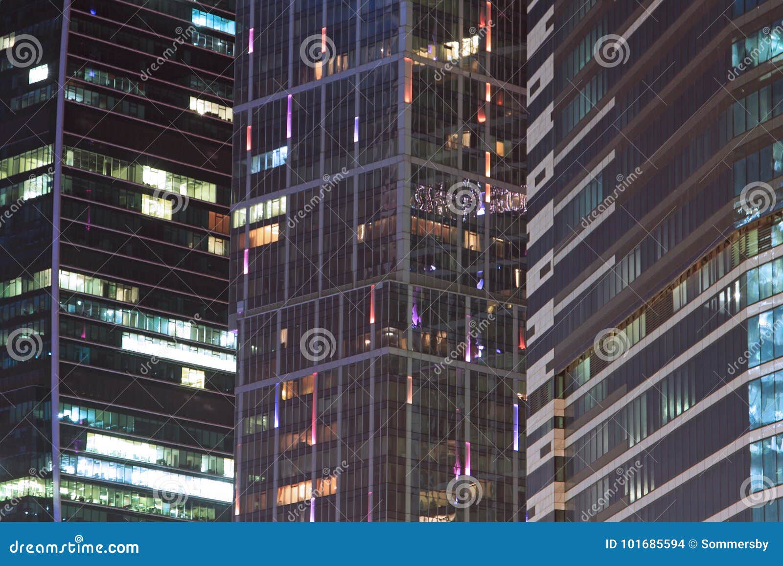 Close Up of Modern Skyscraper Stock Photo - Image of high, city: 101685594