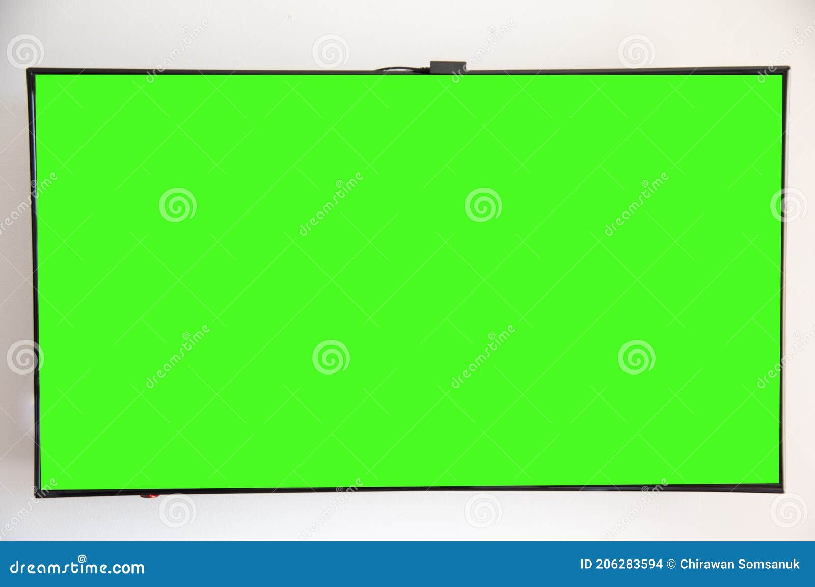 Monitor green screen stock photo. Image of background - 206283594