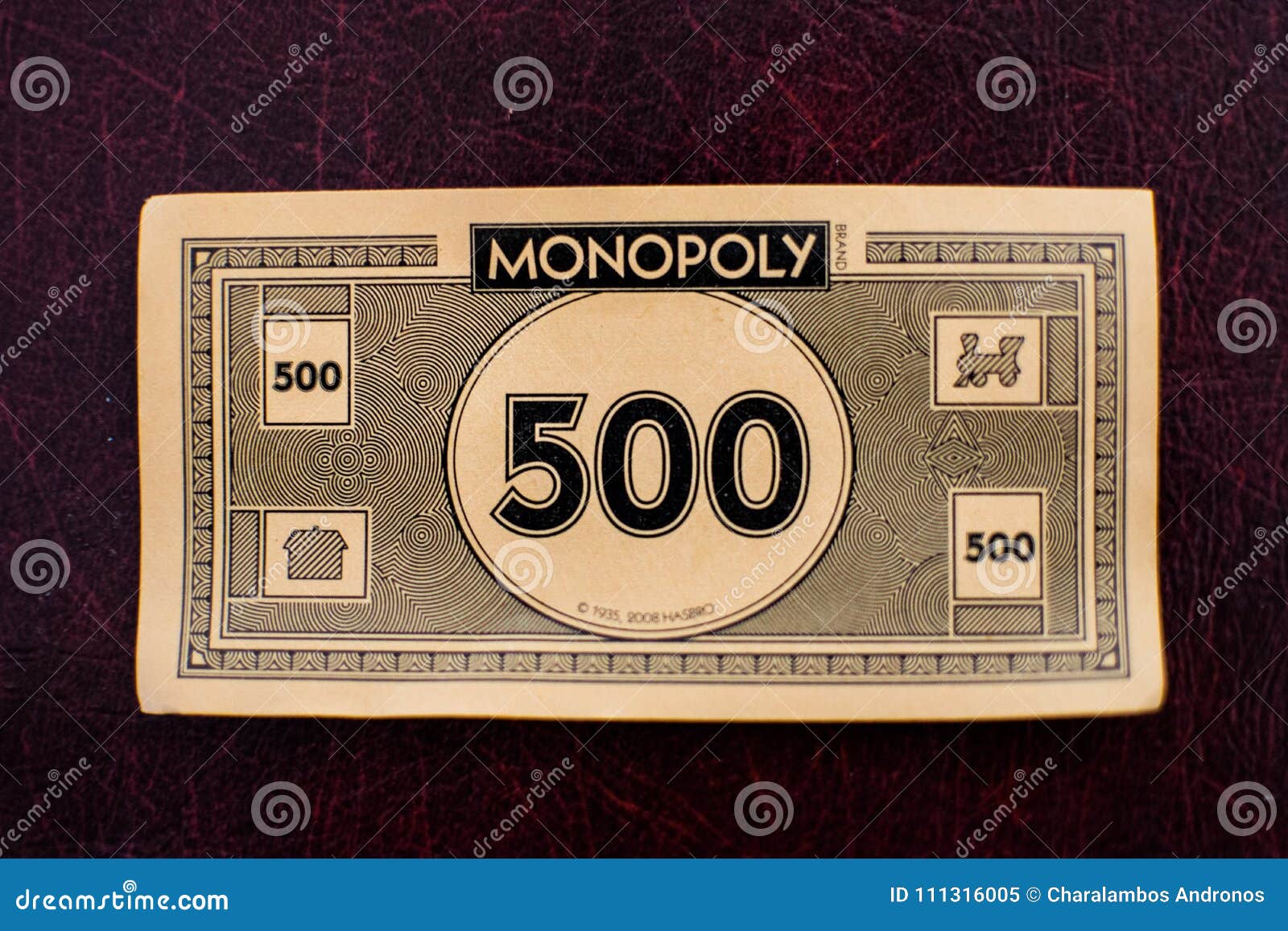 Close up of Monopoly money editorial image. Image of gaming - 111316005