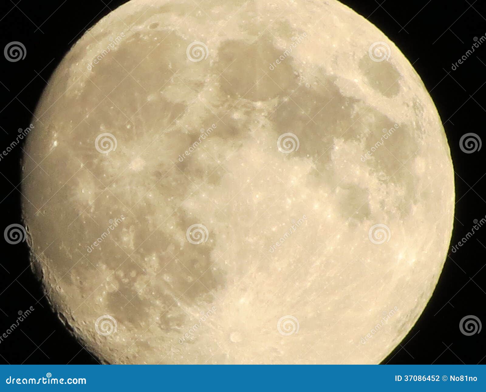 Close-up of the moon stock photo. Image of night, planet - 37086452