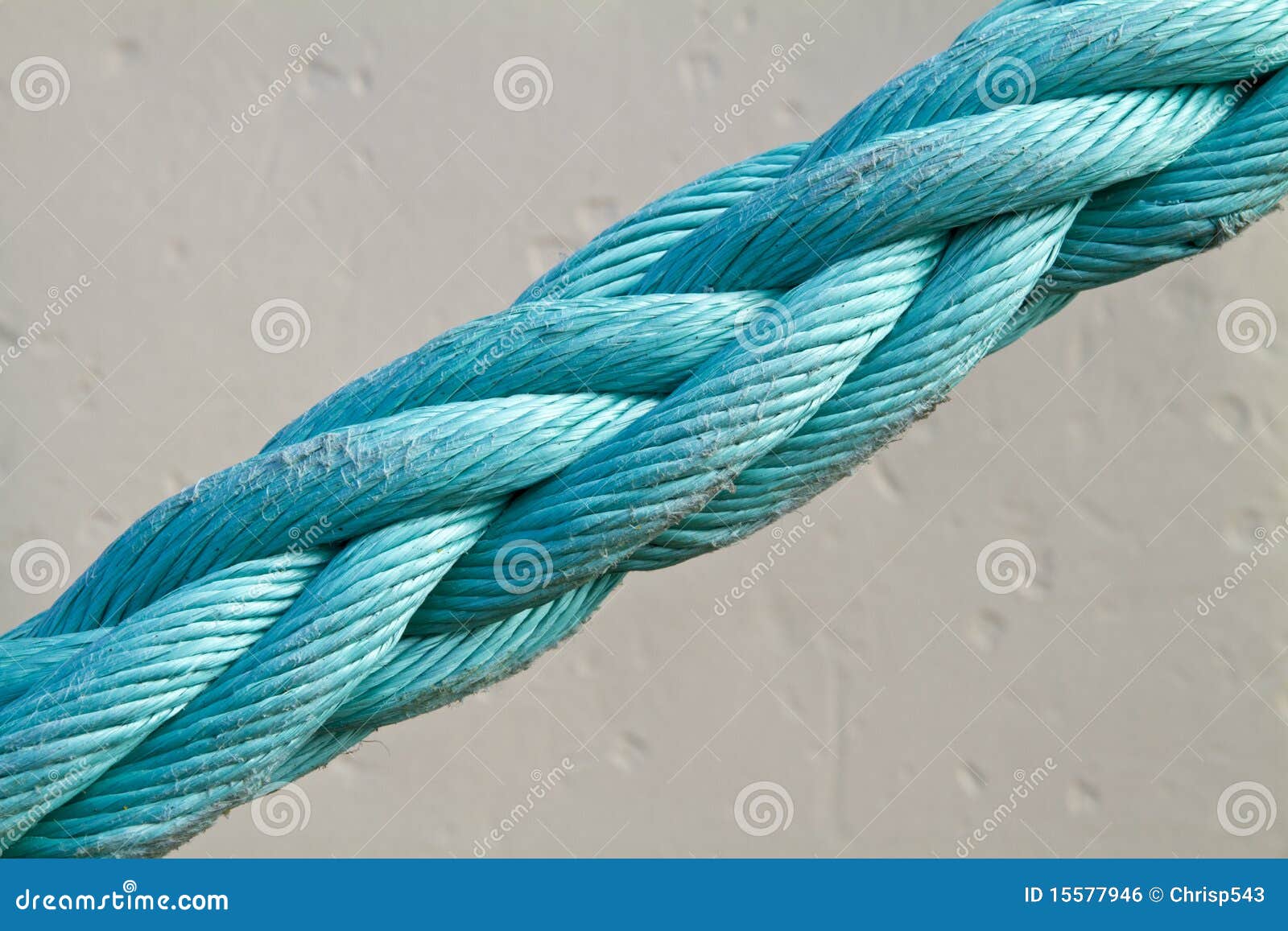 Close up of a mooring rope stock photo. Image of blue - 15577946
