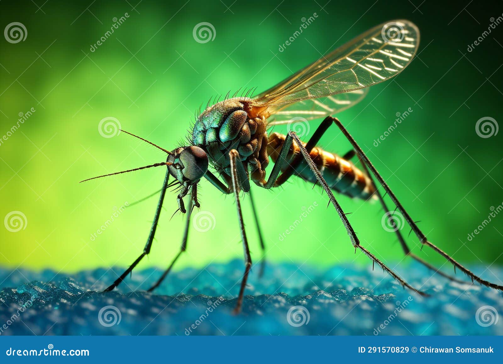 Close up mosquito macro stock image. Image of infectious - 291570829