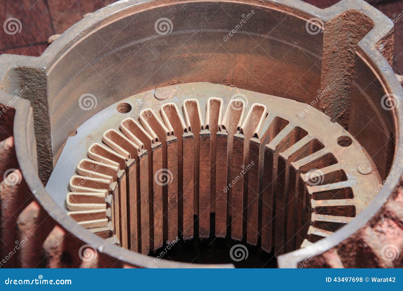 Close Up of Motor Internal Structure for Repair Stock Photo - Image of ...