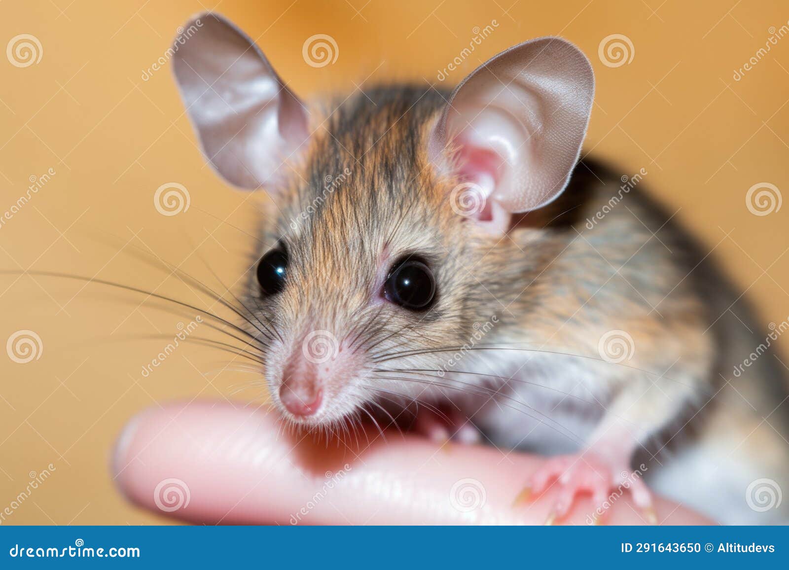 Close-up of Mouse with Swollen Limb Stock Photo - Image of injury ...