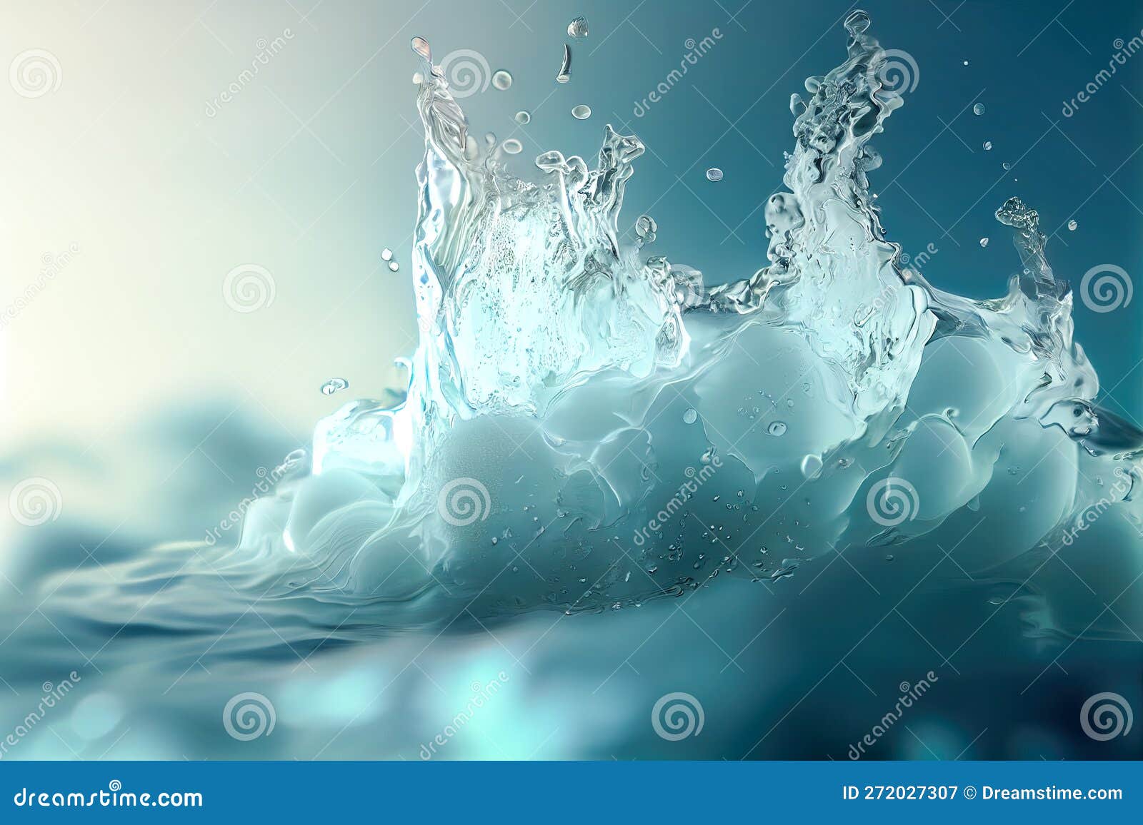 Close-up Movement of Water Drops. Generative AI, Generative, AI Stock ...