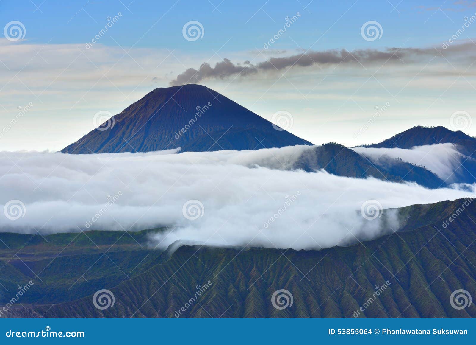 Close-up of MT.Semeru stock photo. Image of semeru, morning - 53855064