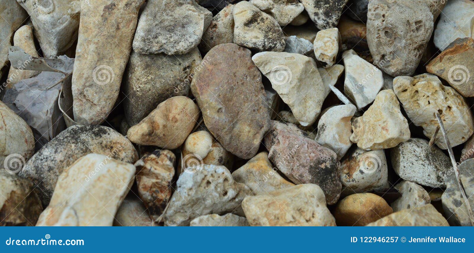 Close Up of Multi Colored River Rocks. Stock Image - Image of brown ...