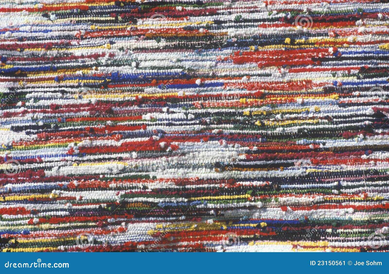 Close Up of Multi-colored Rug Stock Image - Image of close, color: 23150561